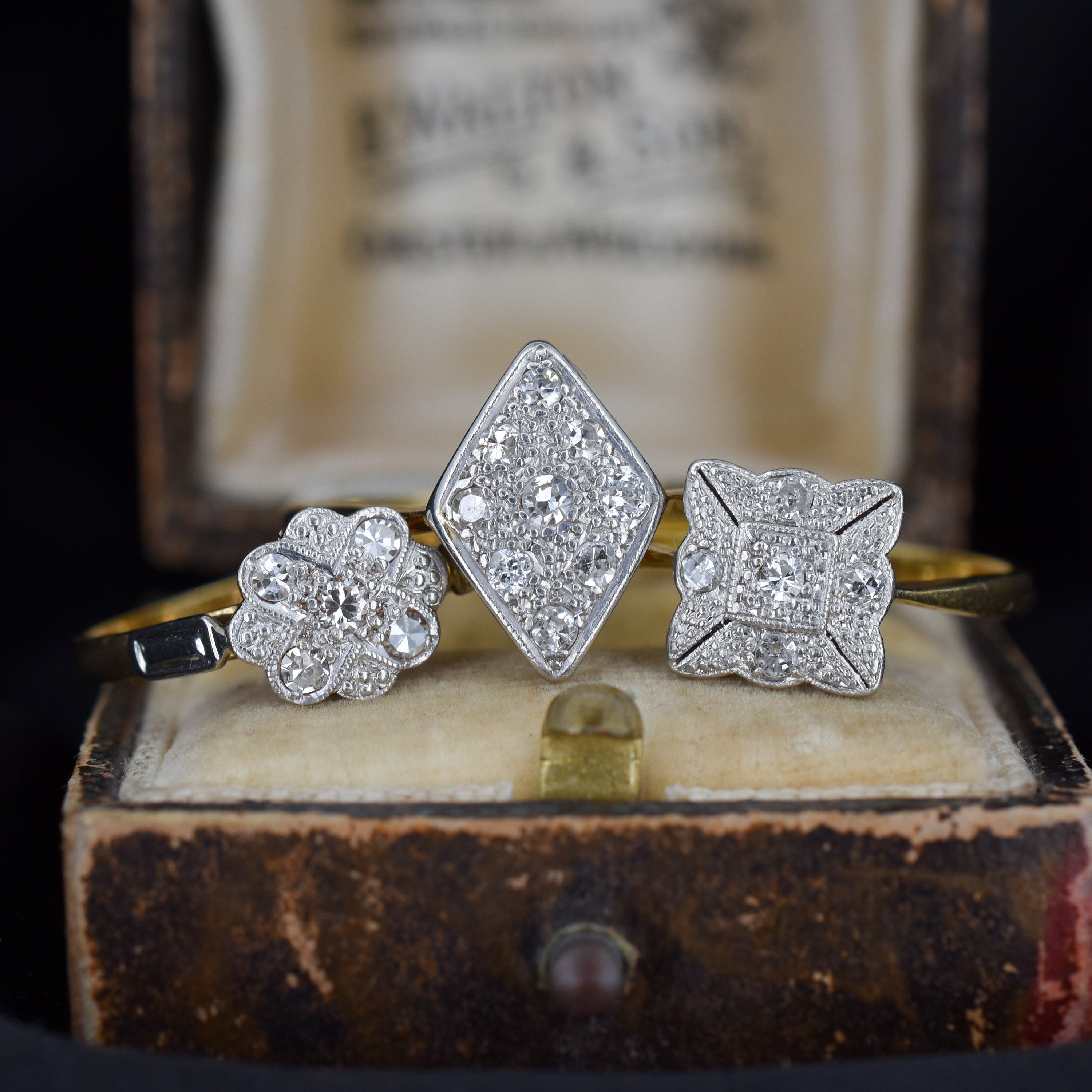 Vintage Art Deco Rings | Buy Now Pay Later | Lancastrian Jewellers
