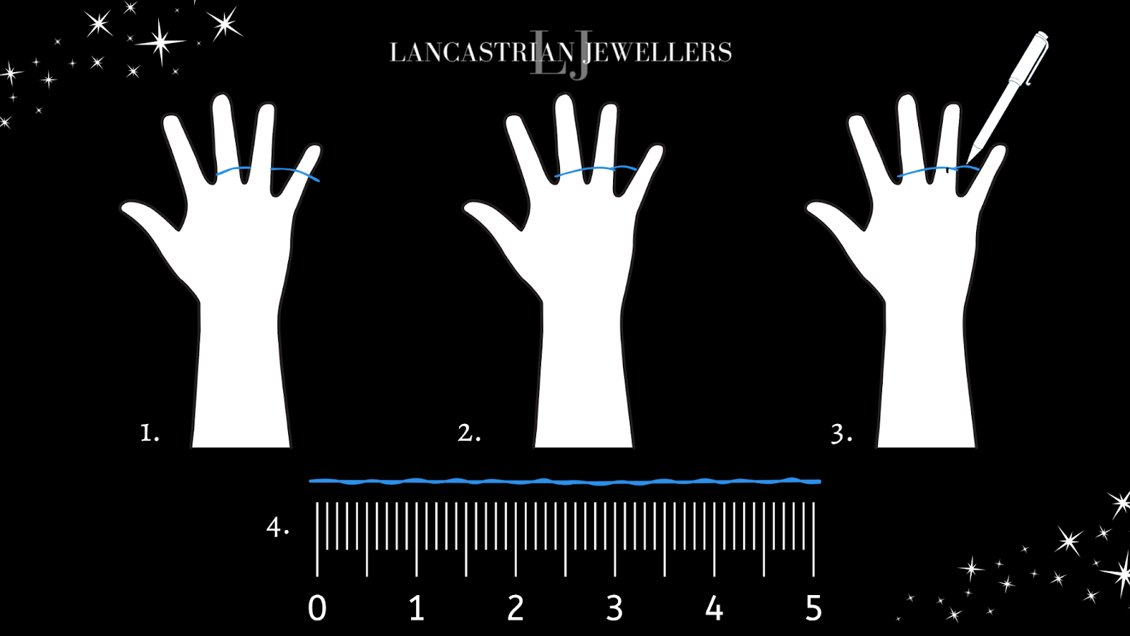 Ring Size Guide | Lancastrian Jewellers
